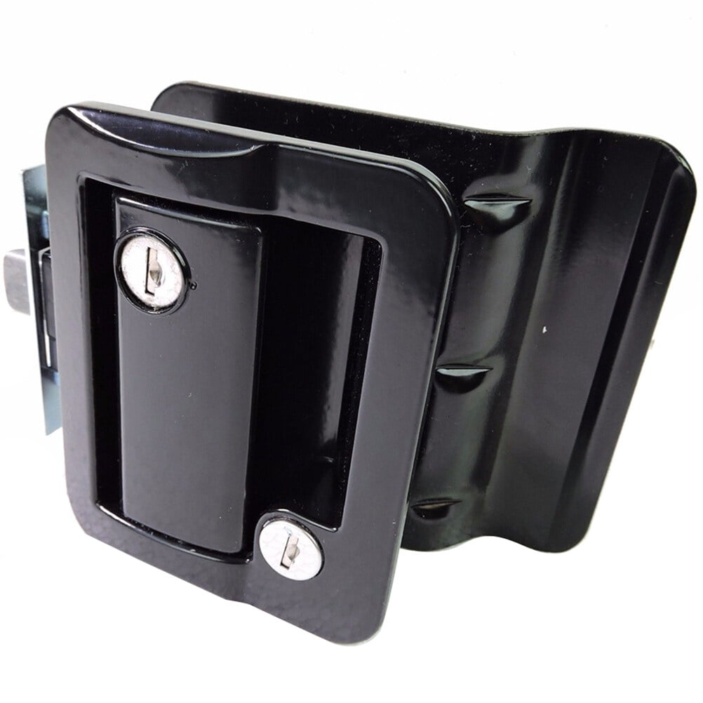 Black Zinc Alloy RV Door Lock for Room Door Latch Travel Trailer 1 Set ...