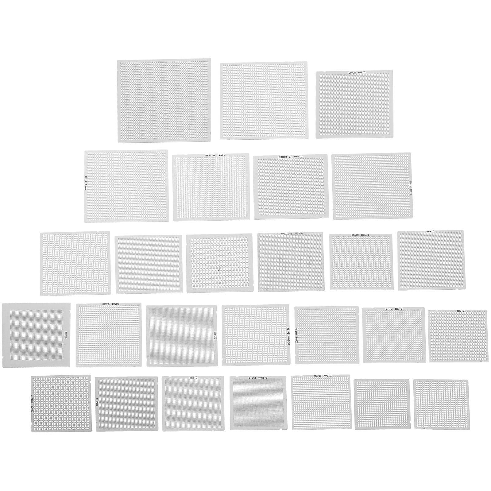 1 Set Reballing Kit Rework Station Reballing Template Accessory ...