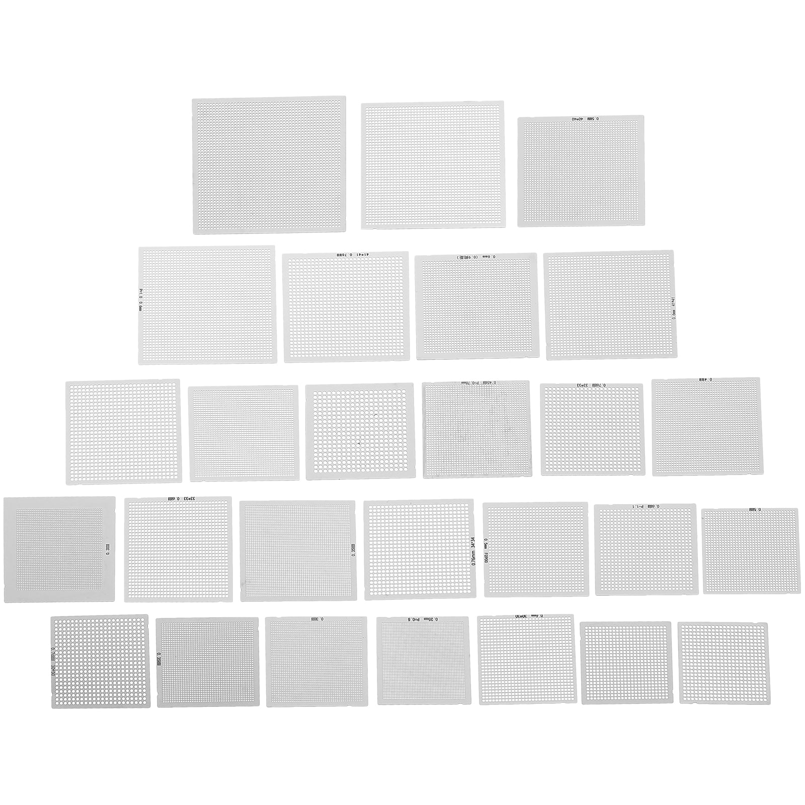 1 Set Reballing Kit Rework Station Reballing Template Accessory ...