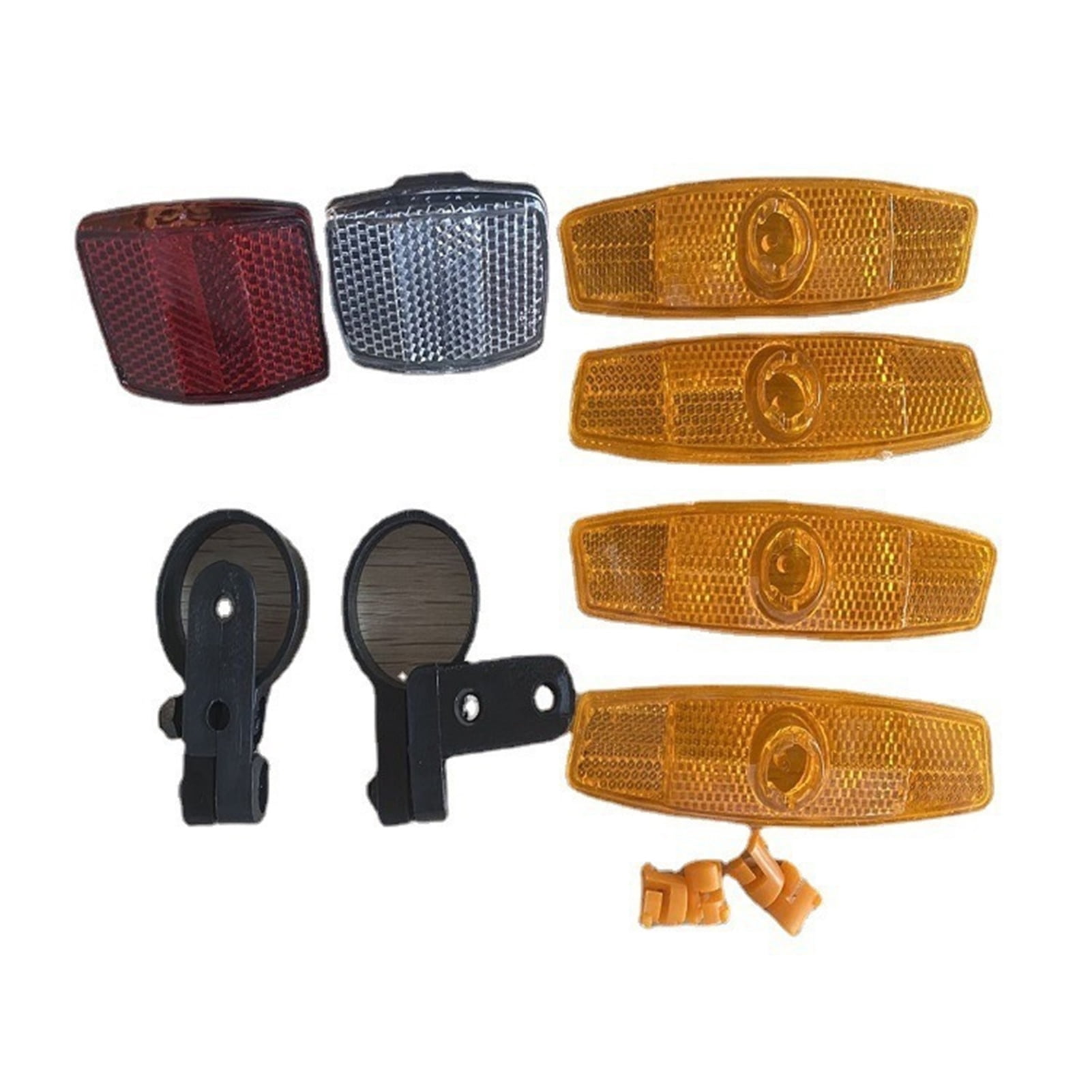 1 Set Reflective Tail Light High-Brightness Easy Installation Multi ...