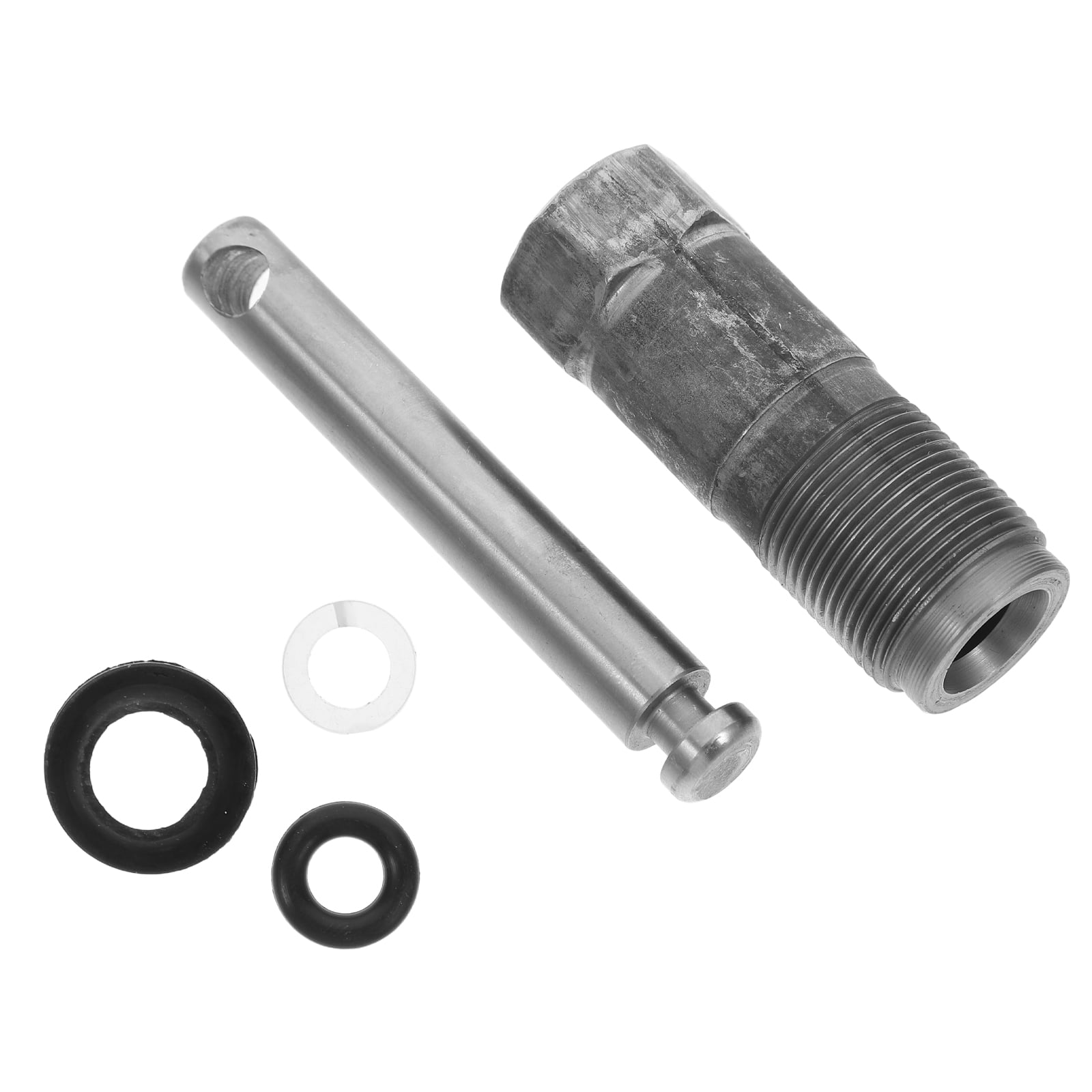 1 Set Replaceable Hydraulic Jack Cylinder Piston Vertical Steel Plunger ...