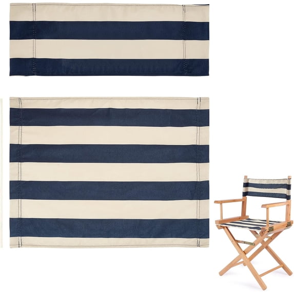 1 Set Replacement Cover Canvas for Directors Chair Stripe Directors ...