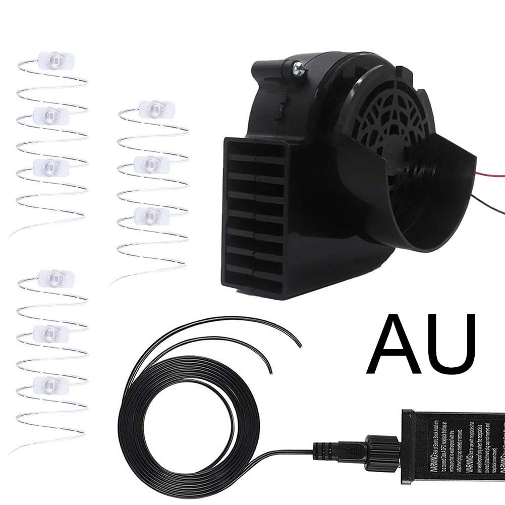 1 Set Replacement Fan Blower 12V Mini Air Blower With 3 LED Light ...