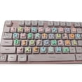 1 Set Resin Keyboard Heightening Stickers Upgraded Full Letter And ...