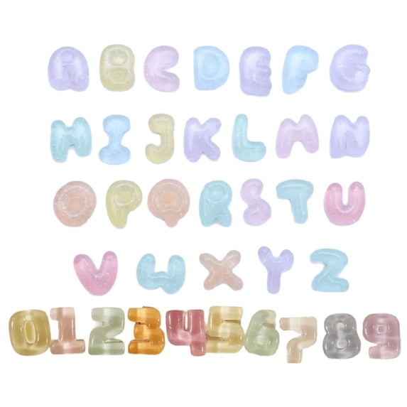 1 Set Resin Keycap Stickers Complete Letter And Digit Collection Long ...