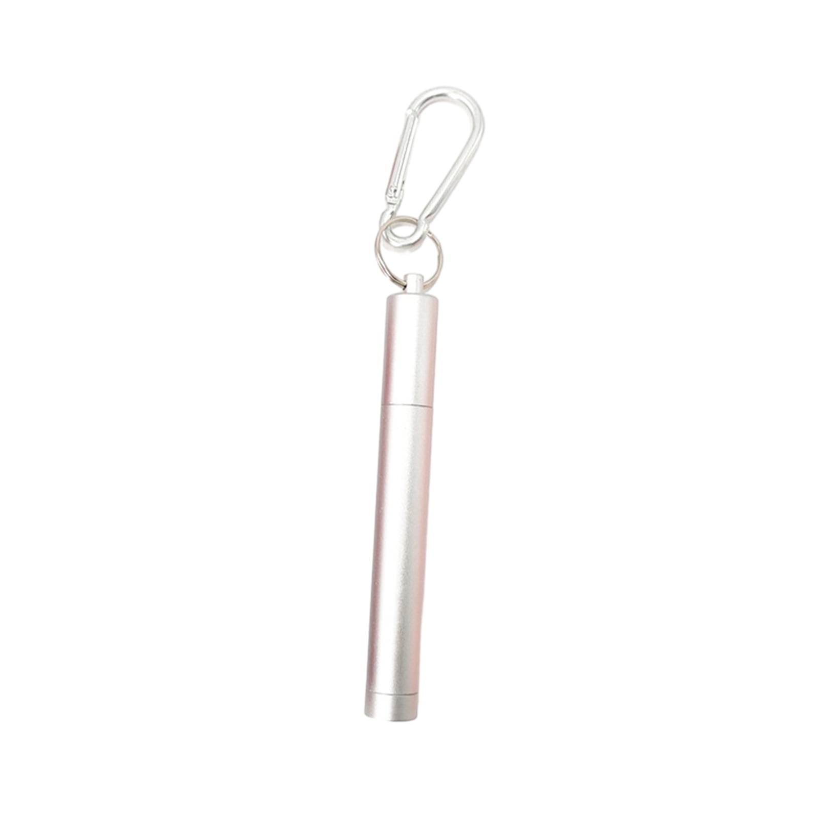1 Set Reusable Telescopic Straw Set - Portable Stainless Steel, with ...