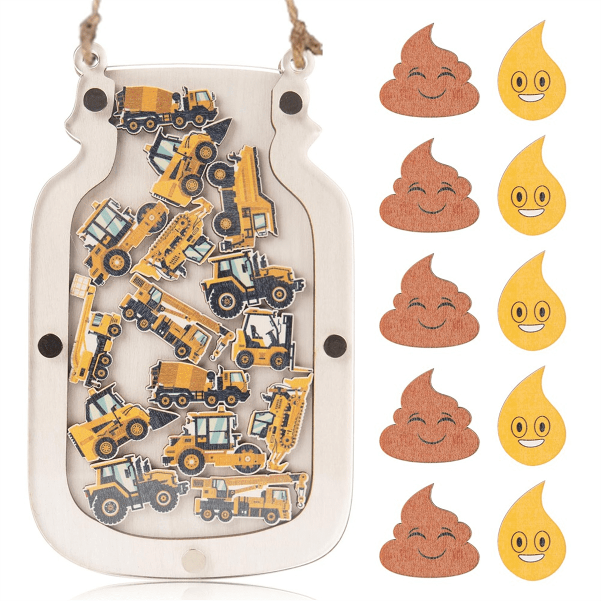 1 Set Reward Jar for Kids Classroom Chart Truck Ocean Themed Potty ...