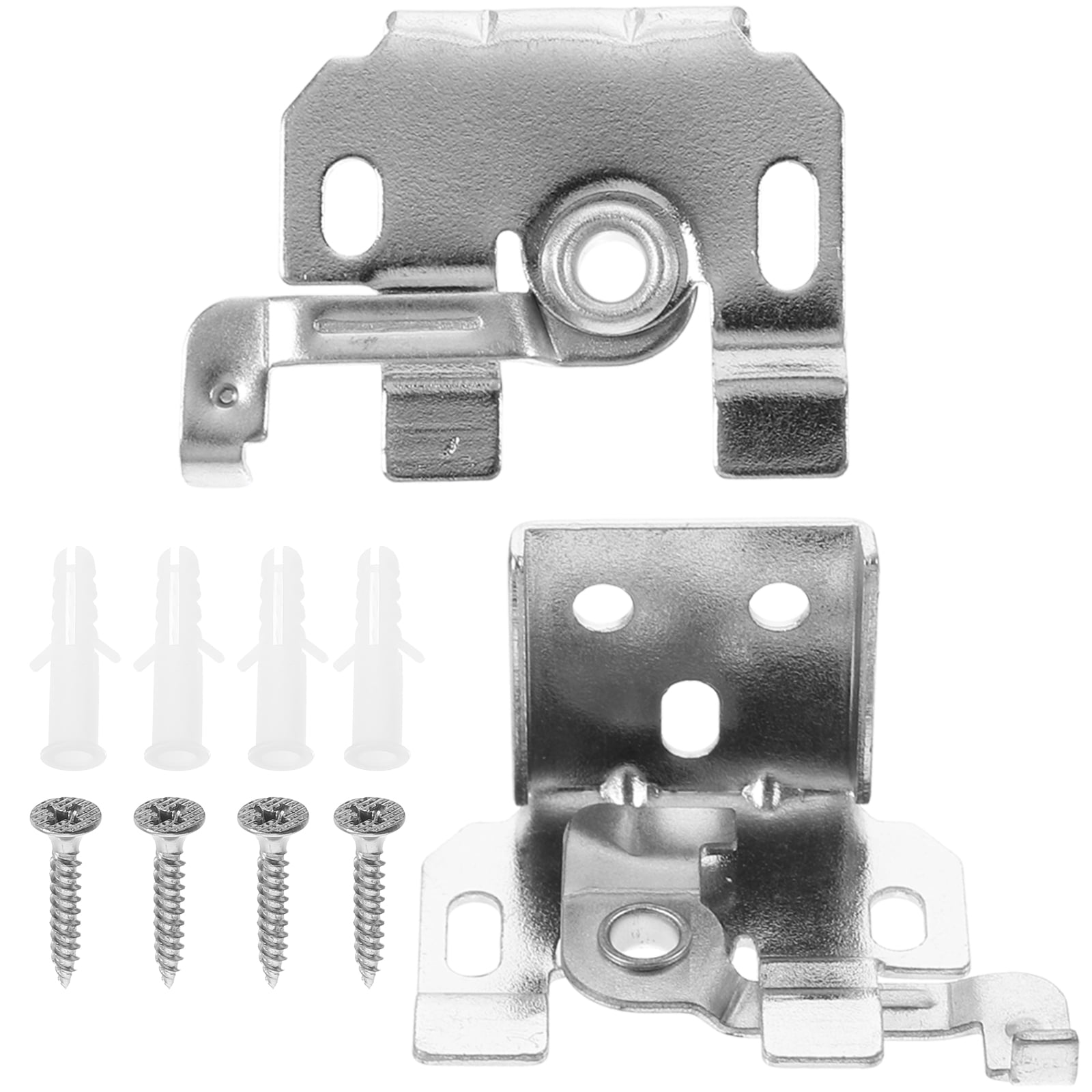 1 Set Roller Window Shade Inside and Outside Mount Brackets Curtain Rod ...