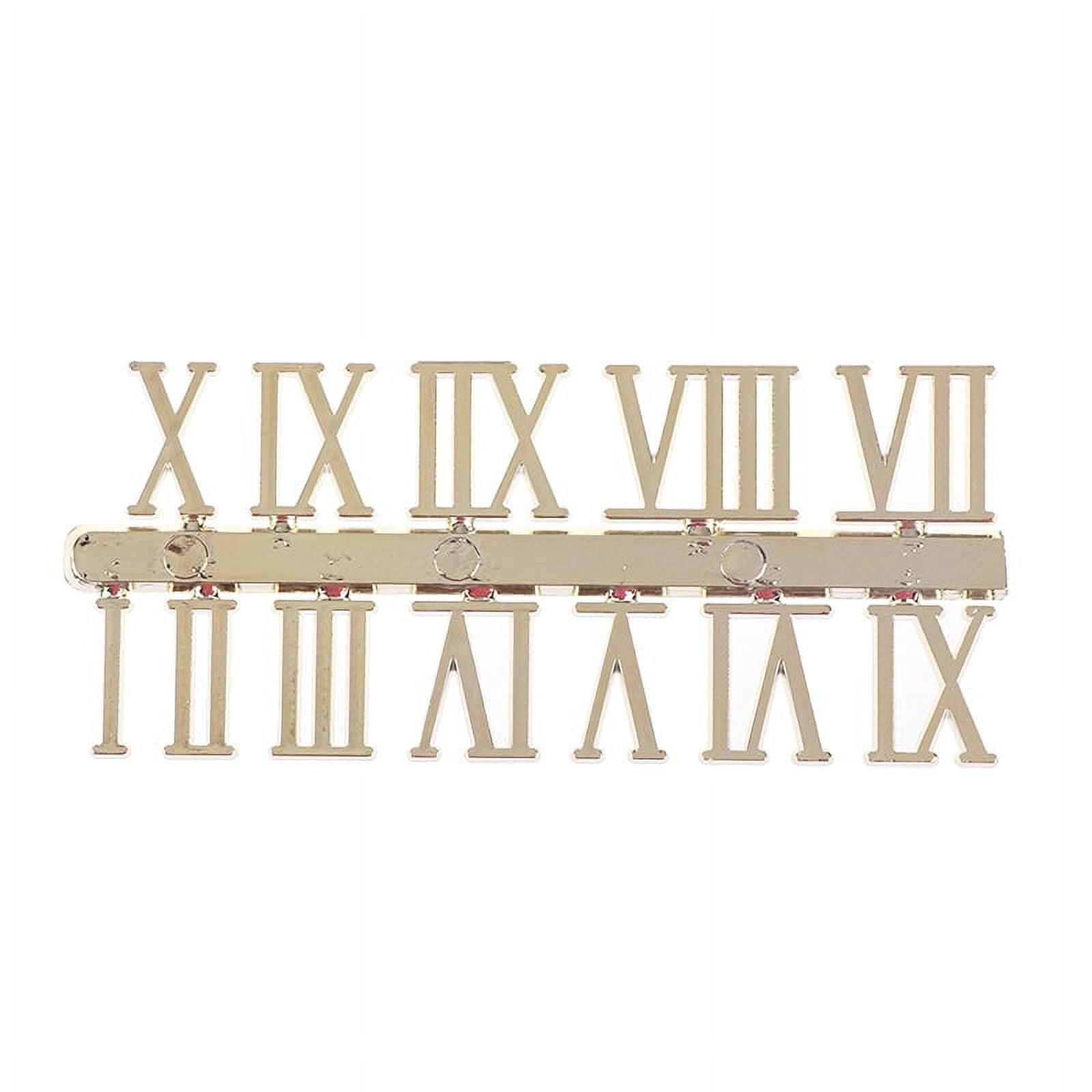 1 Set Roman Numerals Or Arabic Numerals Clock Accessories For Quartz ...