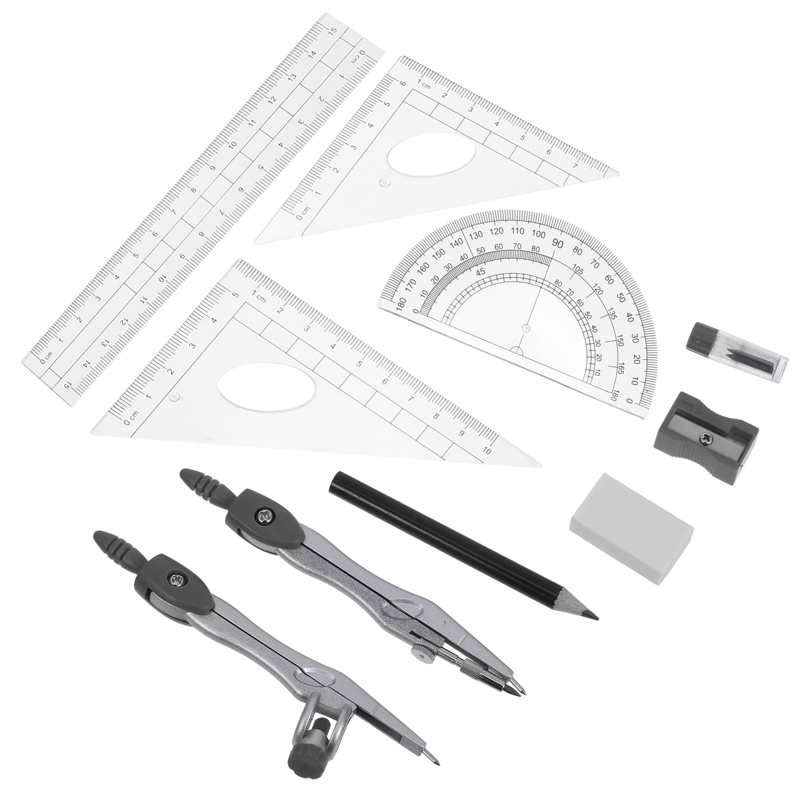 Universal Knob Lamp Screws Stationery Compass Set Student - Walmart.com