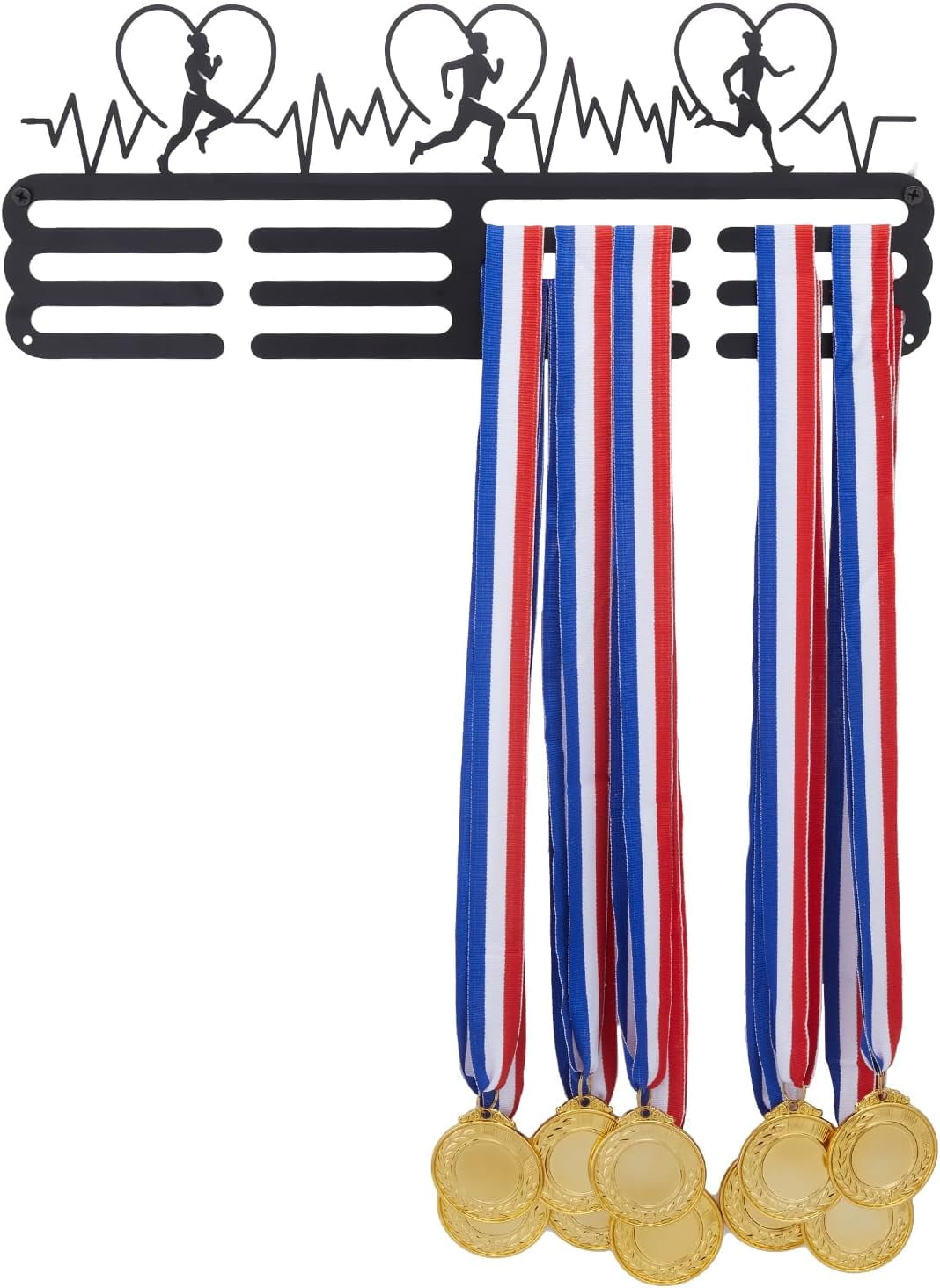 1 Set Running Medal Display Hanger Women Men Running Sports Medal ...