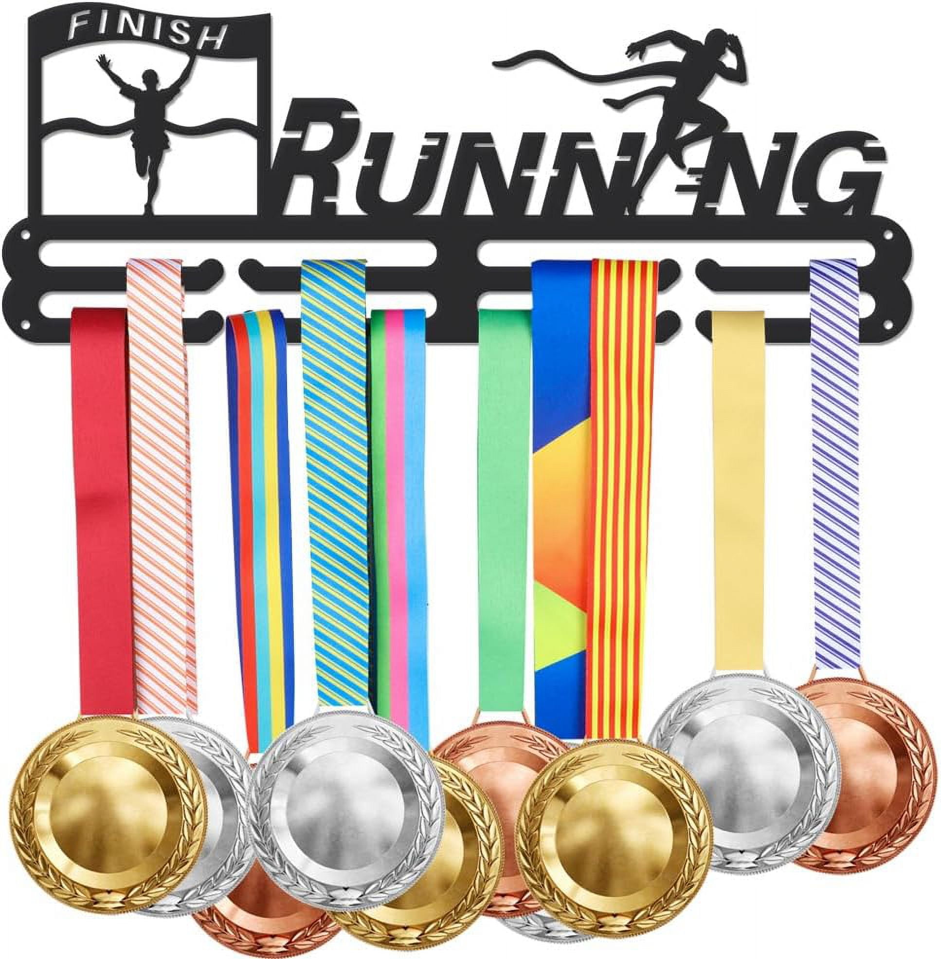 1 Set Running Medal Hanger Display Run Medal Holder Sports Medal Hanger ...