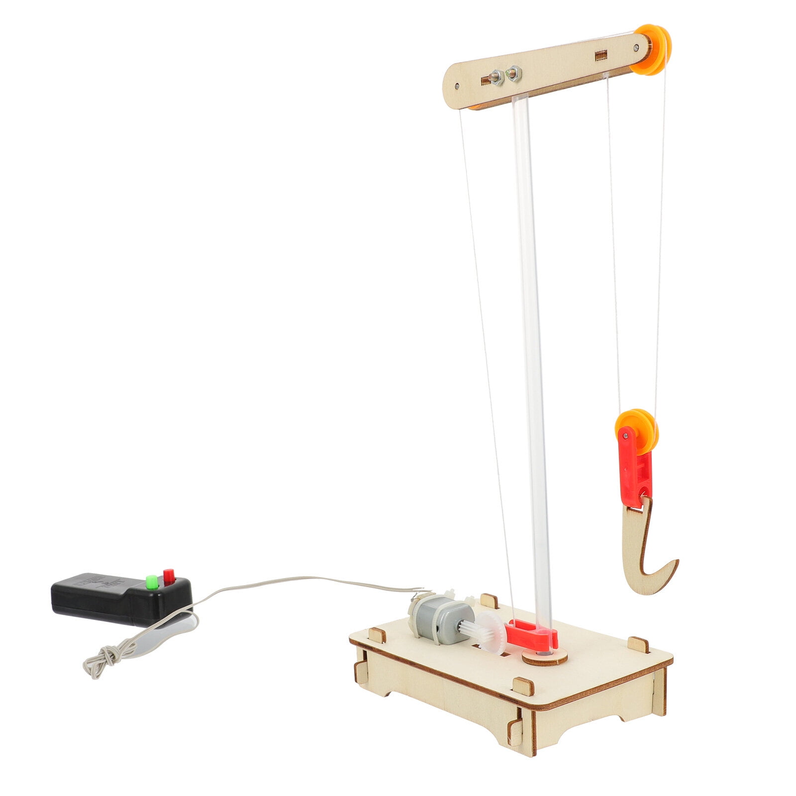 1 Set STEM Science Learning Kit DIY Crane Model Assembly Toy for ...