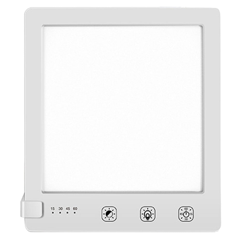 1 Set Sad Light Therapy Lamp Bionic Sun Lamp Three-color Temperature ...