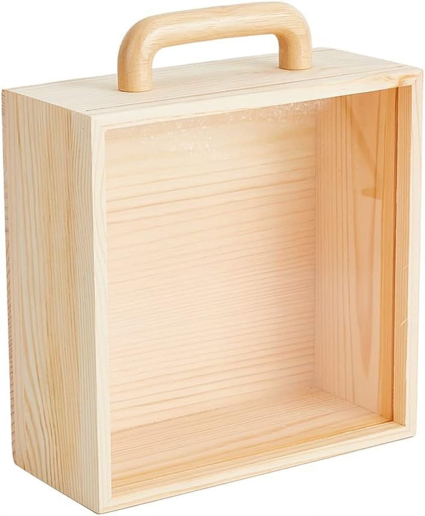 1 Set Sample Figure Display Box 195mm Wood Craft Shadow Boxes ...