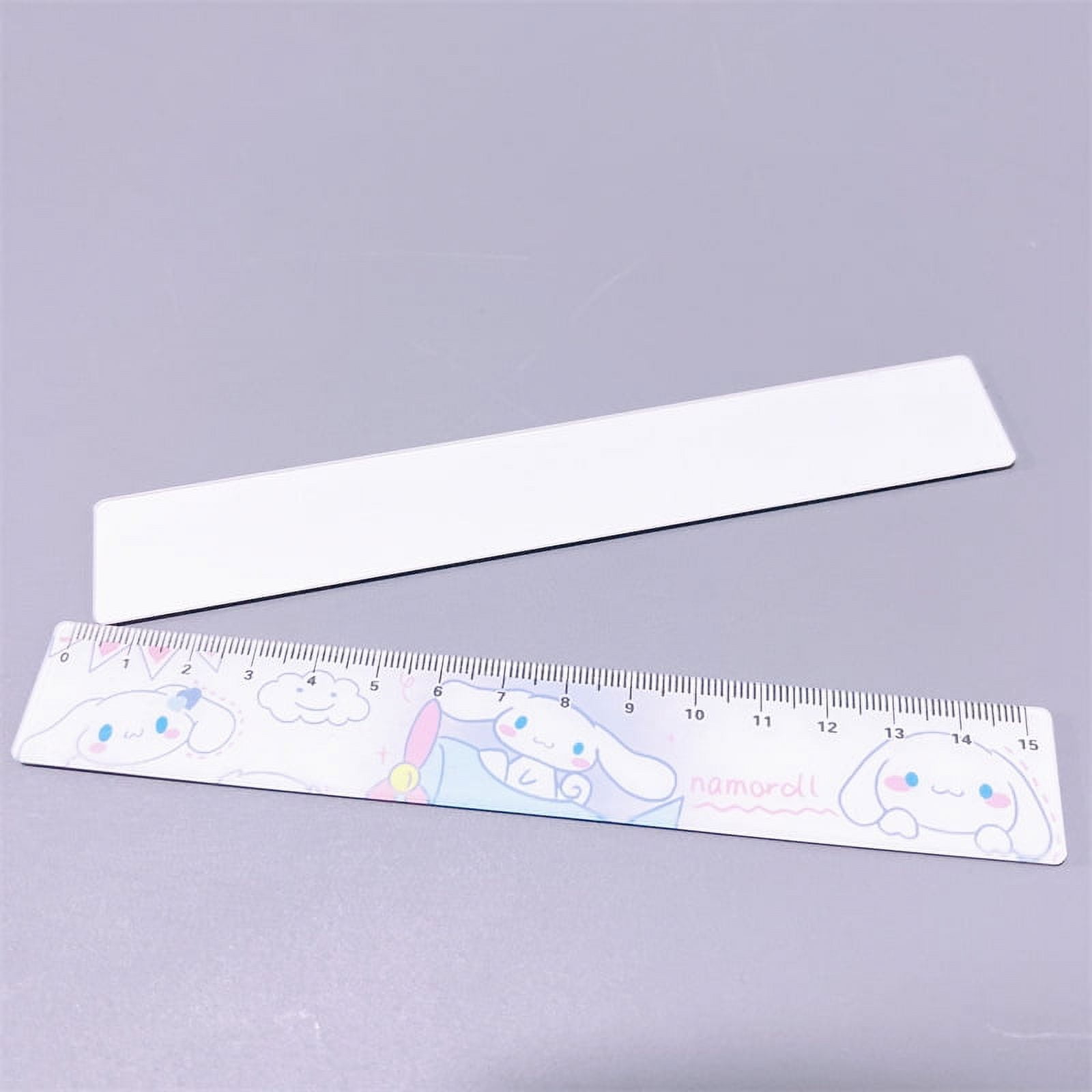 1 Set Sanrio Melody Kuromi Measuring Ruler Hello Kitty Cinnamoroll ...