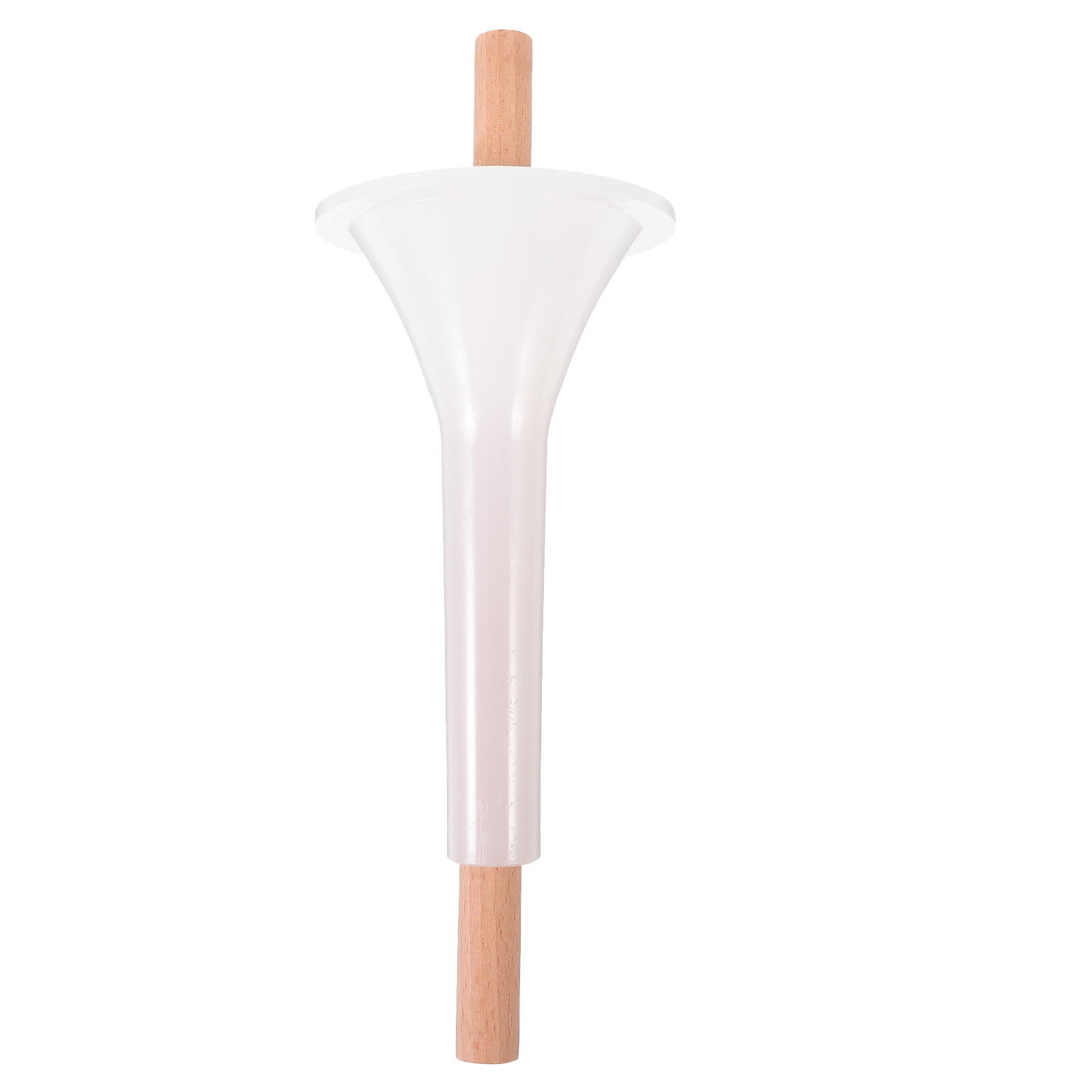 1 Set Sausage Funnel with Wood Stick Sausage Stuffer Tubes Plastic ...