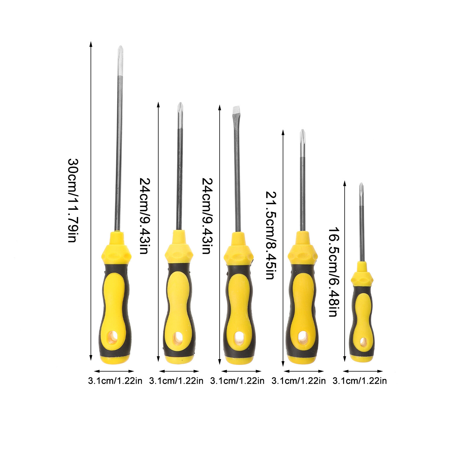 1 Set Screwdriver Assortment Professional Screwdriver Electrician Hand ...