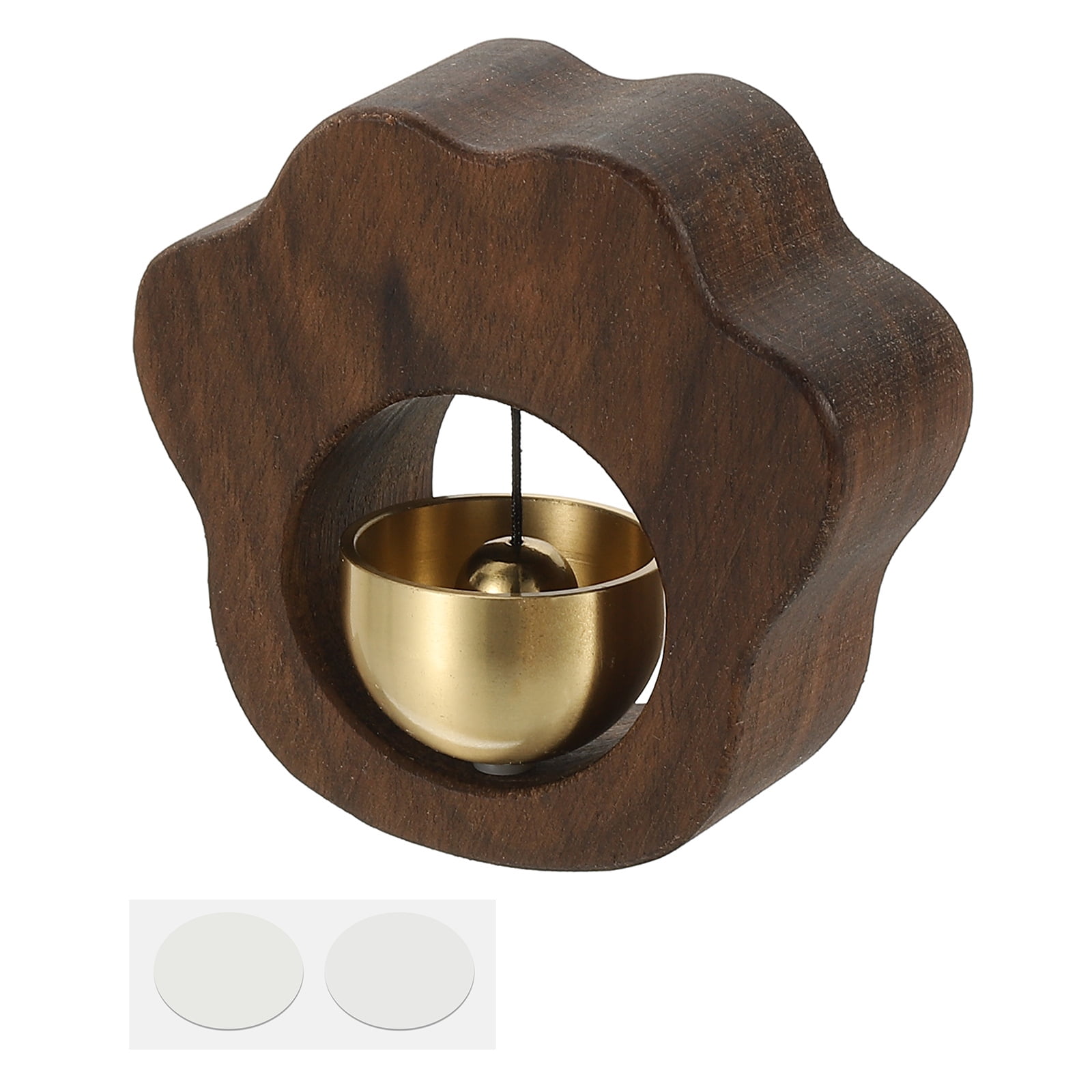 1 Set Shopkeepers Bell, Wood Door Chime Hanging Door Bell Self-adhesive ...