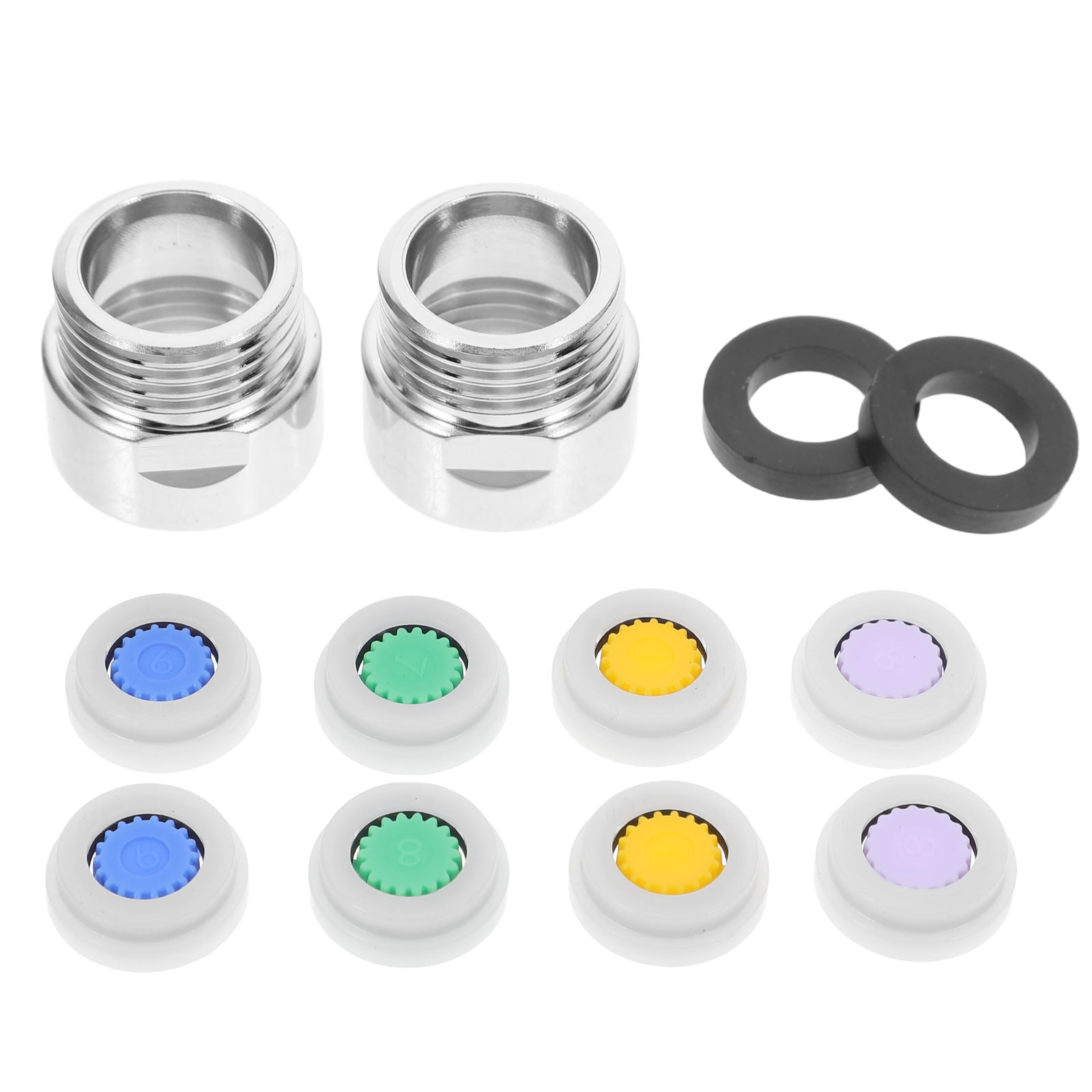 1 Set Water Flow Limiter Valve for Shower Head Savers Adapter ...