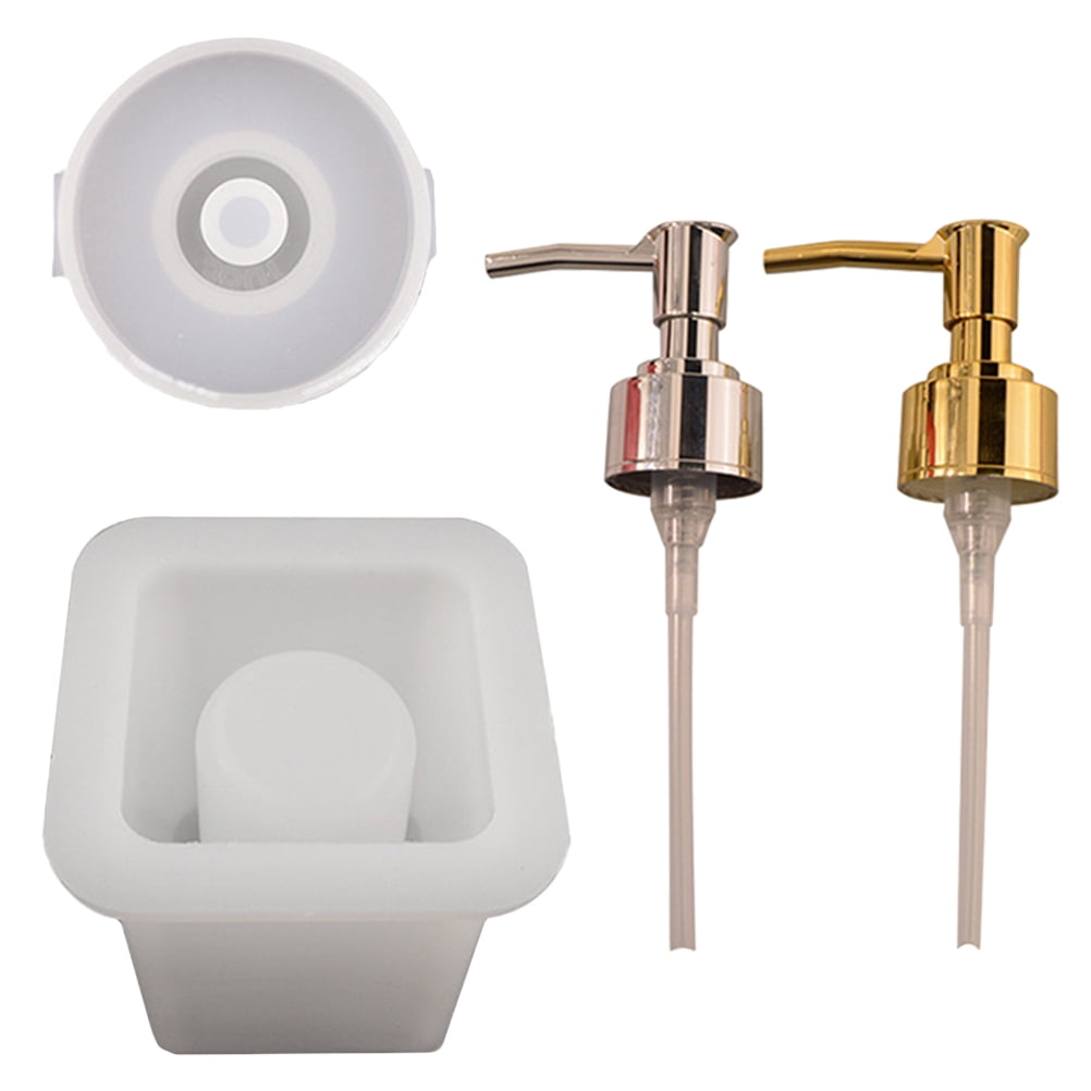 1 Set Silicone Dispensing Bottle Mold Practical Bottle Casting Mold ...