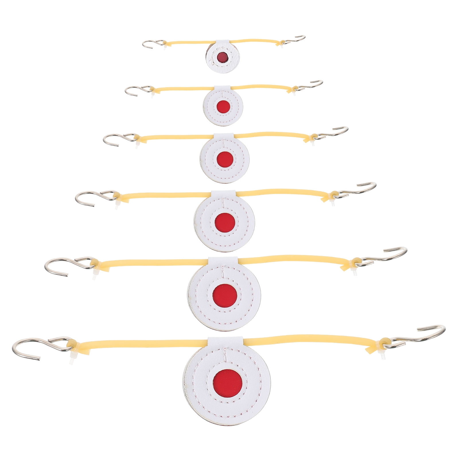 1 Set Slingshot Shooting Target Pads Three-layer Fiber Shooting Target ...