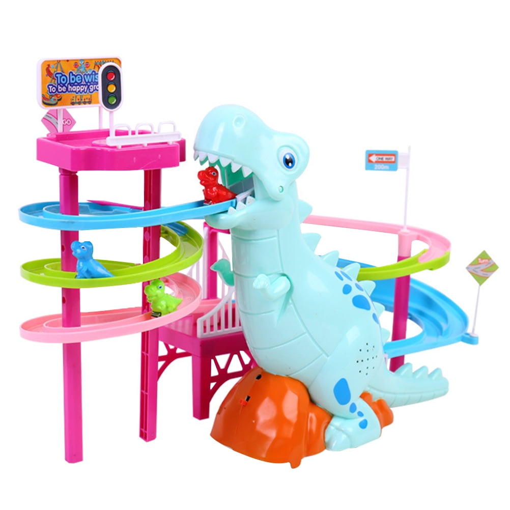 1 Set Small Dinosaur Climbing Stairs Toy Kids Electric Music Toy ...