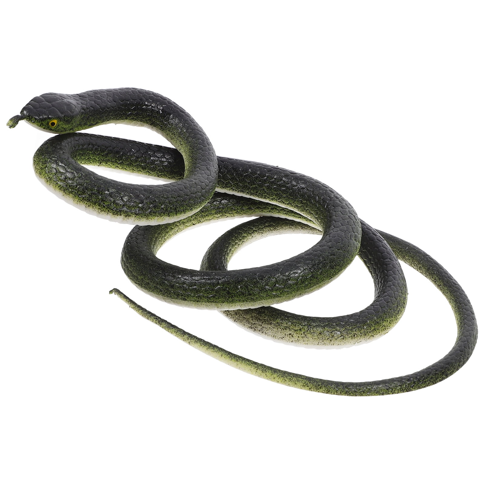 Raindrops Realistic Snake Toy for Decoration Made of PVC Grey Color ...