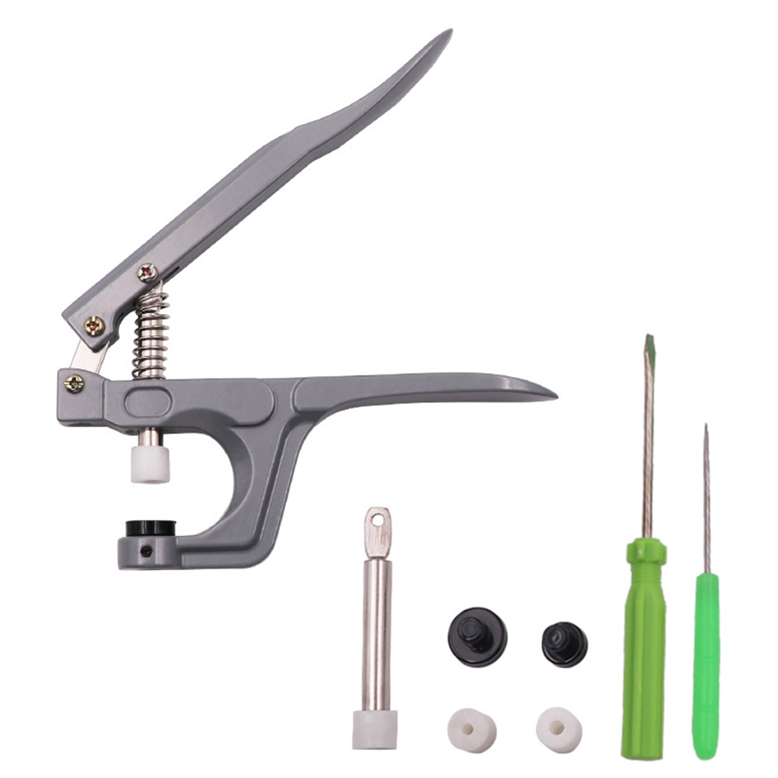 1 Set Snap Pliers with T3/T8 Base Screwdriver Awl DIY Crafts Clothing ...