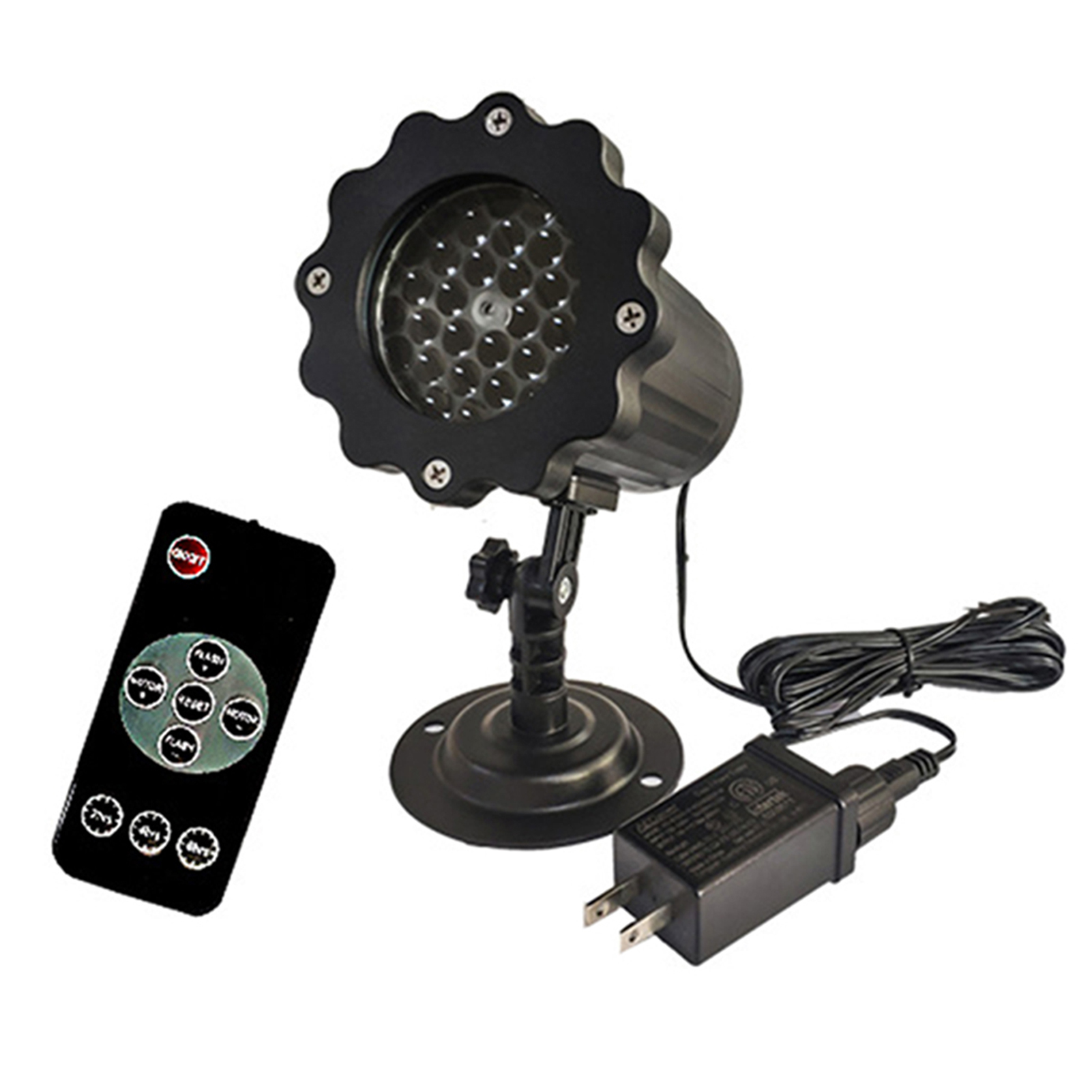1 Set Snowflake Lighting Projector IP65 Waterproof RF Remote Control ...