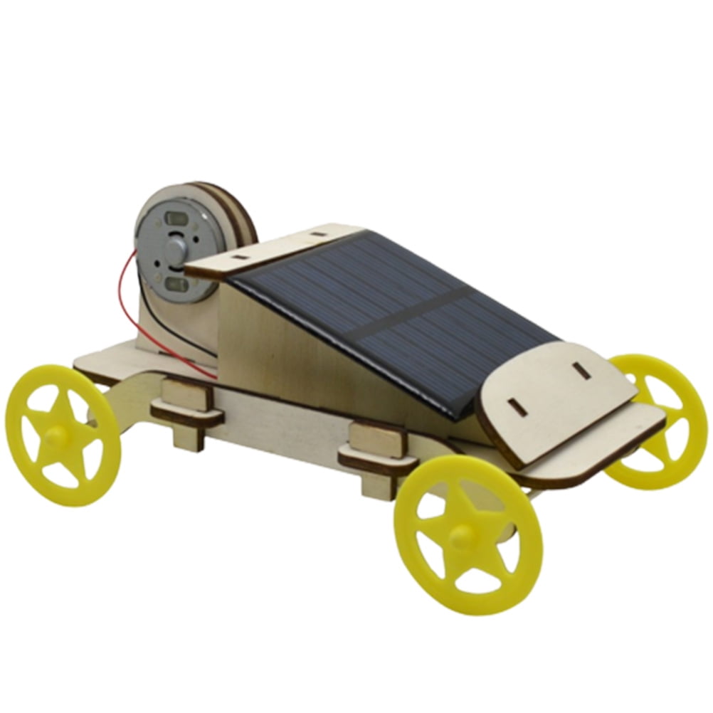 1 Set Solar Power Car Assemble Toy Kids Science Educational Experiment ...