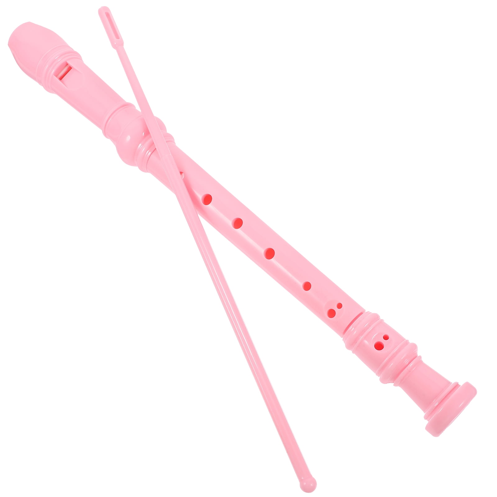 1 Set Beginner Flute 8 Hole Recorder with Cleaning Stick Musical ...