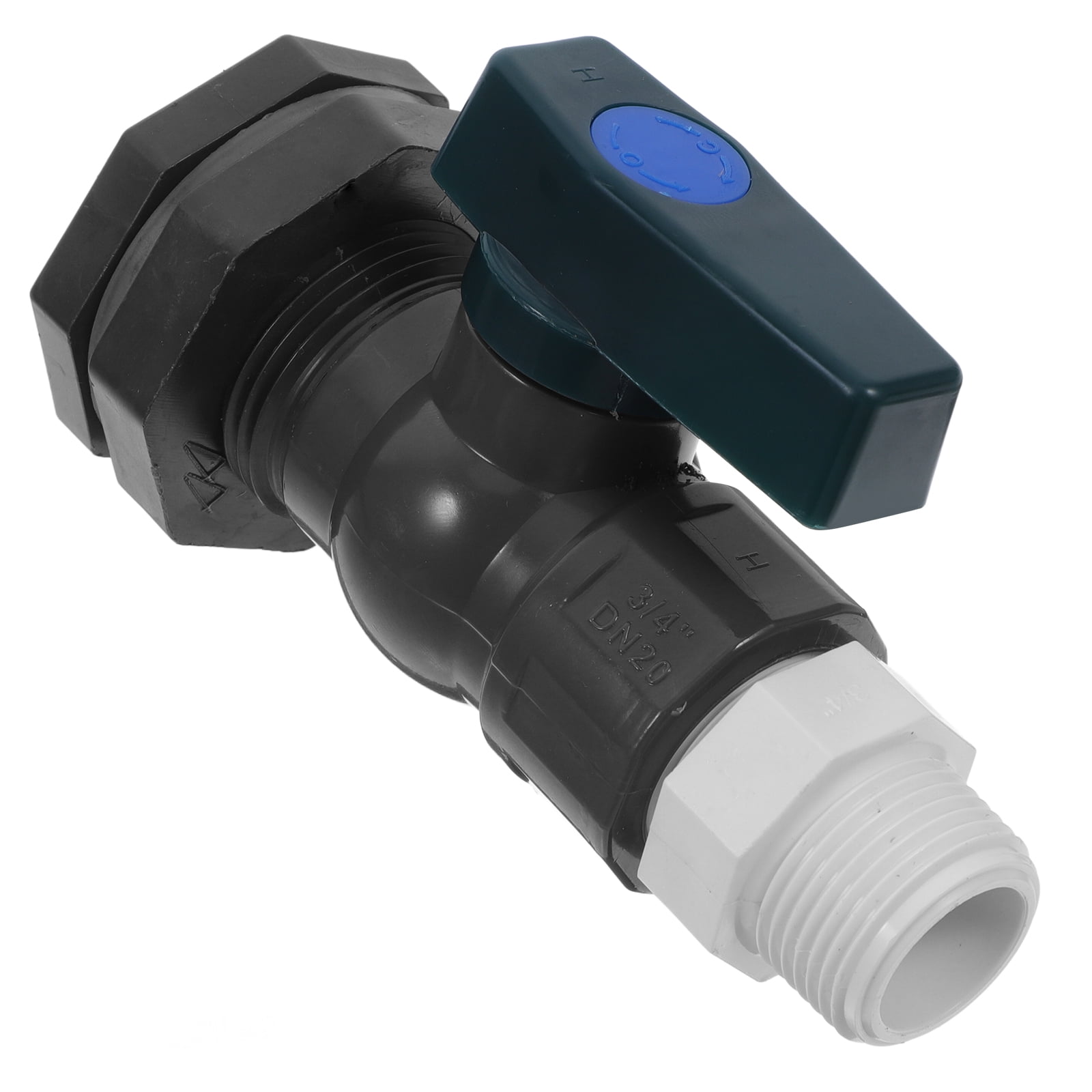 Masteelf Durable PVC Rain Barrel Spigot Kit for Garden Water Storage ...