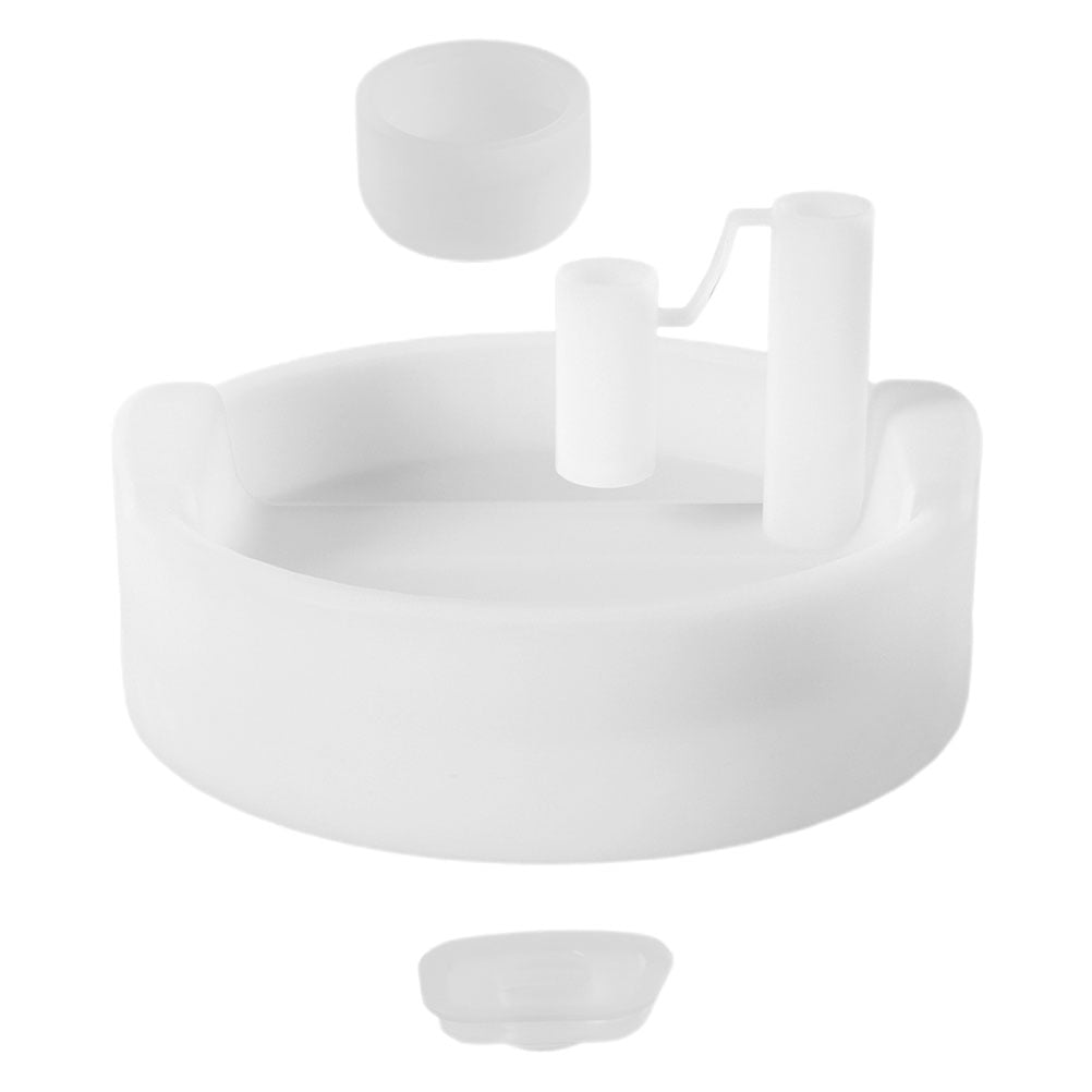 1 Set Spill Proof Silicone Stopper Tumbler Leakproof Straws Topper ...