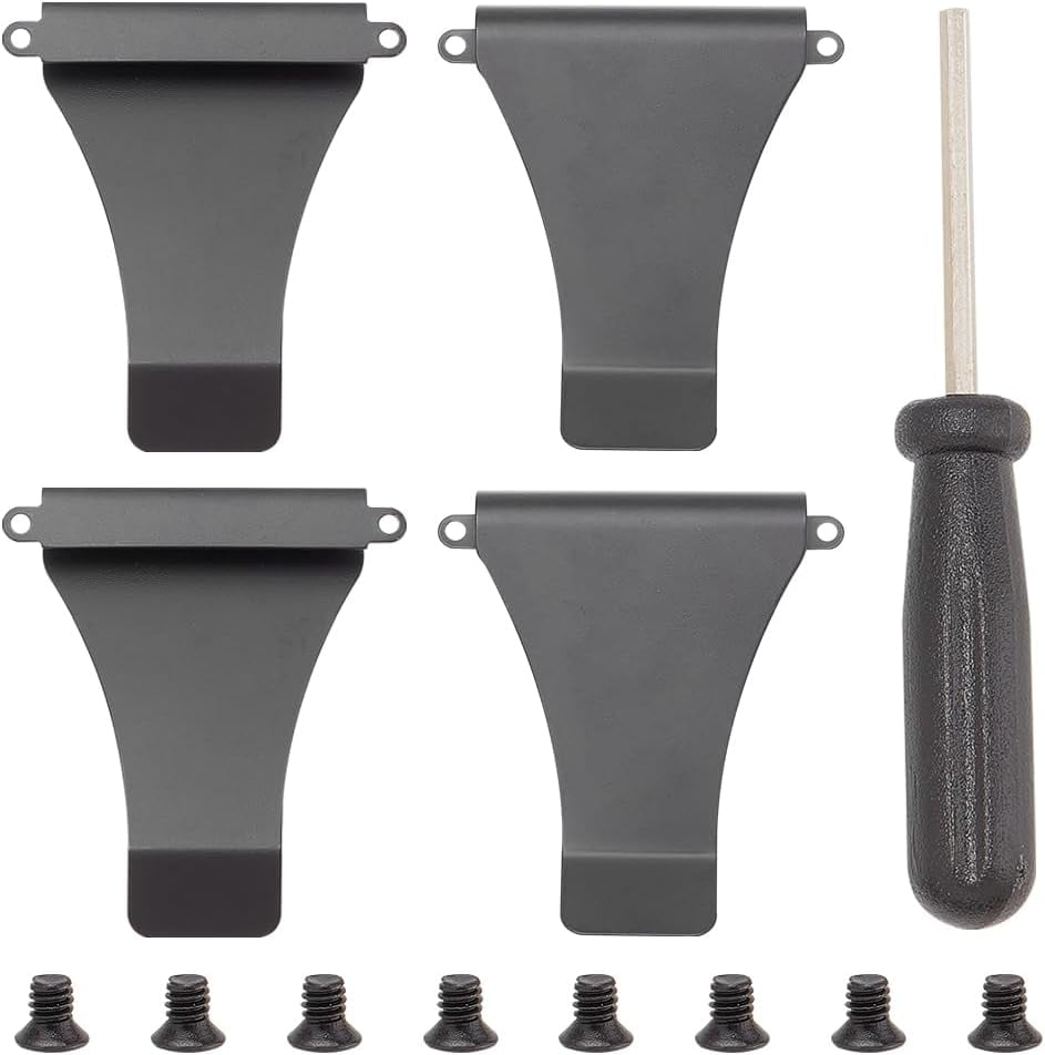 1 Set Stainless Iron Replacement Clips for Minimalist Rigid Slim RFID ...