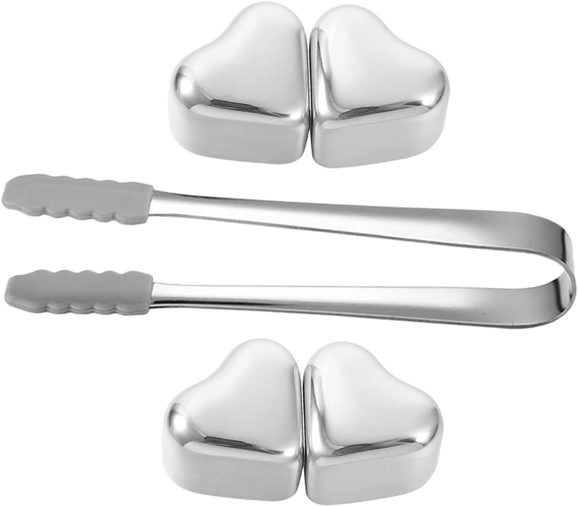 1 Set Stainless Steel Ice Pellets Stainless Steel Ice Cube Bejeweled ...