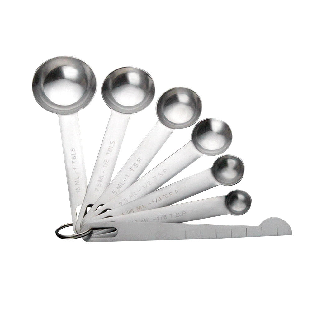 Homemaxs Stainless Steel Measuring Spoons Set, Assorted Sizes ...