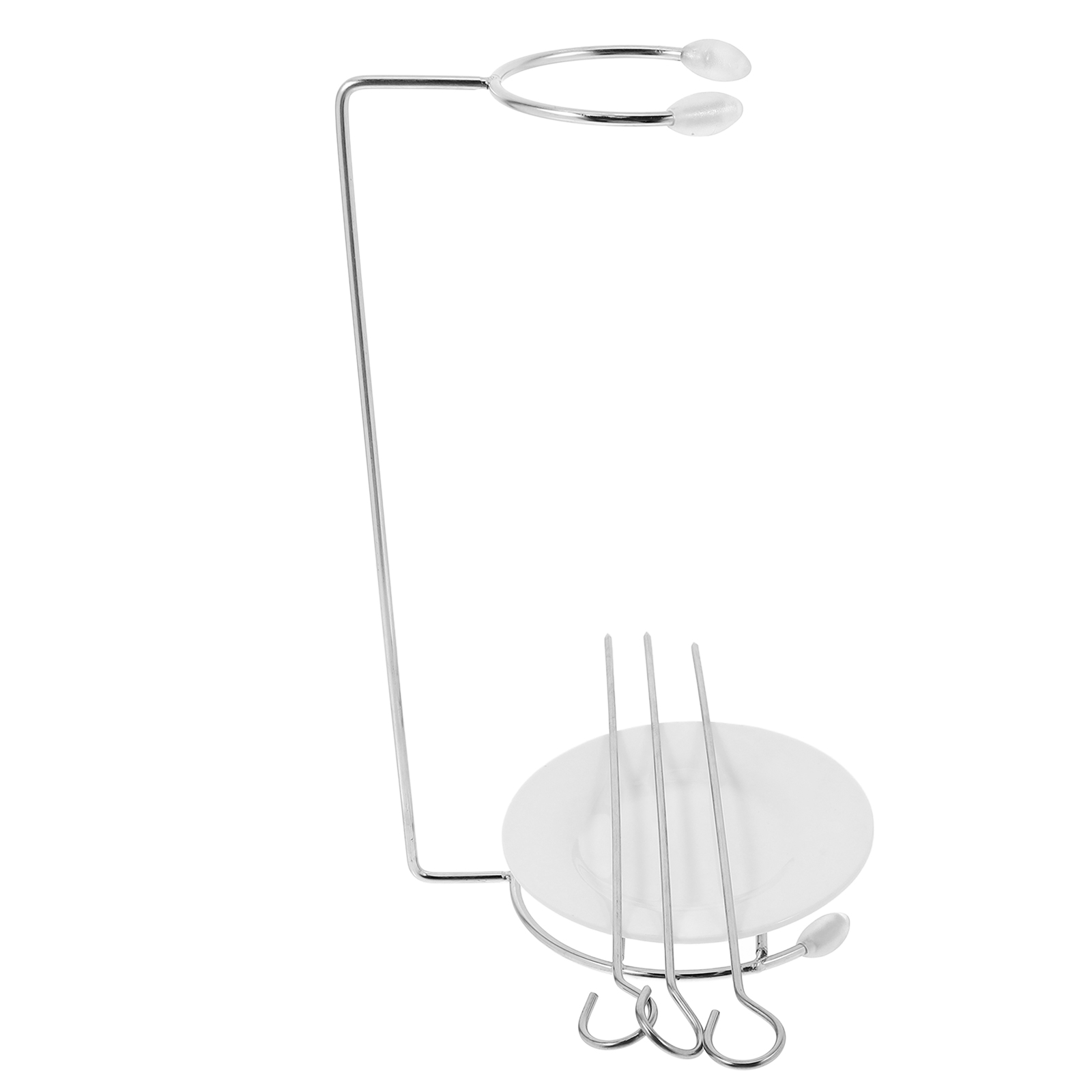 1 Set Stainless Steel Skewer Hanger Skewer Rack For Grill Kebab Rack ...