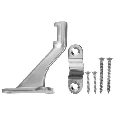Handrail Stair Rail Brackets for Railings - Satin Nickel - 3 Inch - 3 ...