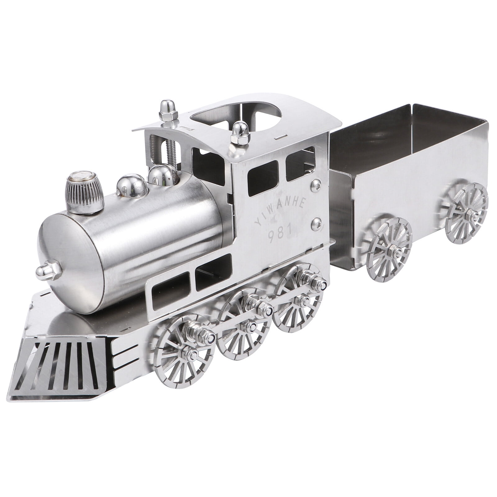 1 Set Steam Train Model Luxury Retro Style Novelty Unique Table Desk ...