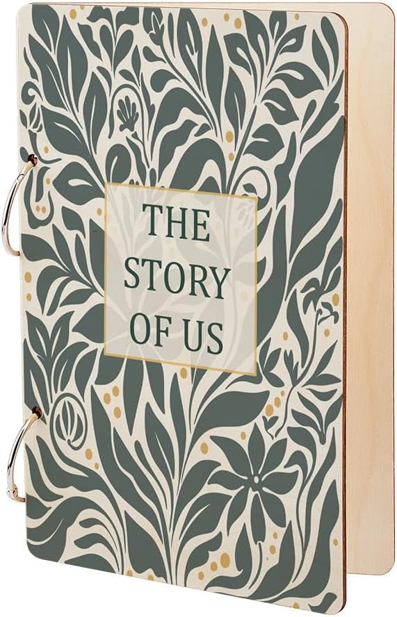 1 Set The Story of Greeting Card Holder Organizer Wooden Card Keeper ...