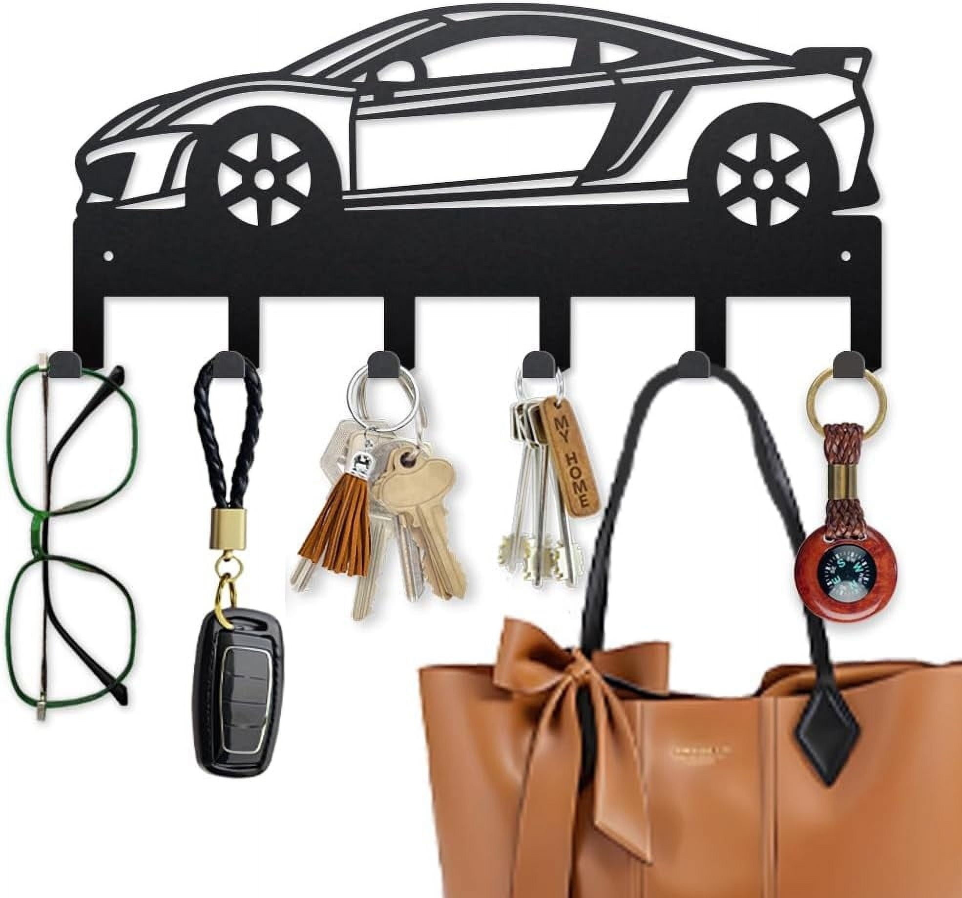 1 Set Supercars Metal Key Hook Automobile Cars Coat Rack Wall Mounted ...