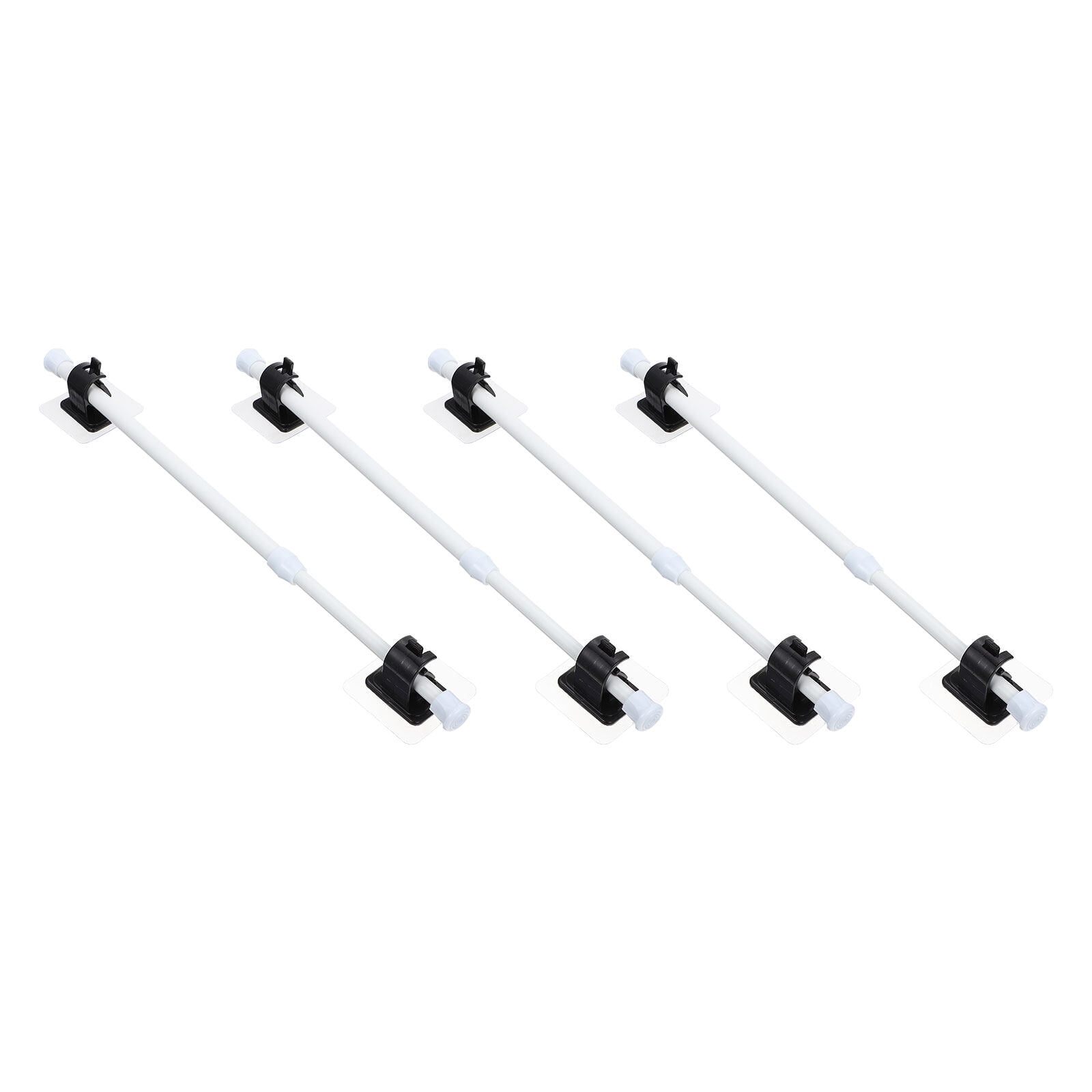 1 Set Tension Curtain Rods Telescopic Window Rod Retractable Kitchen ...