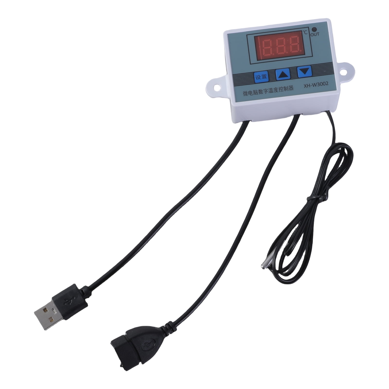 1 Set Three Button USB Temperature Control Cable Digital Display ...