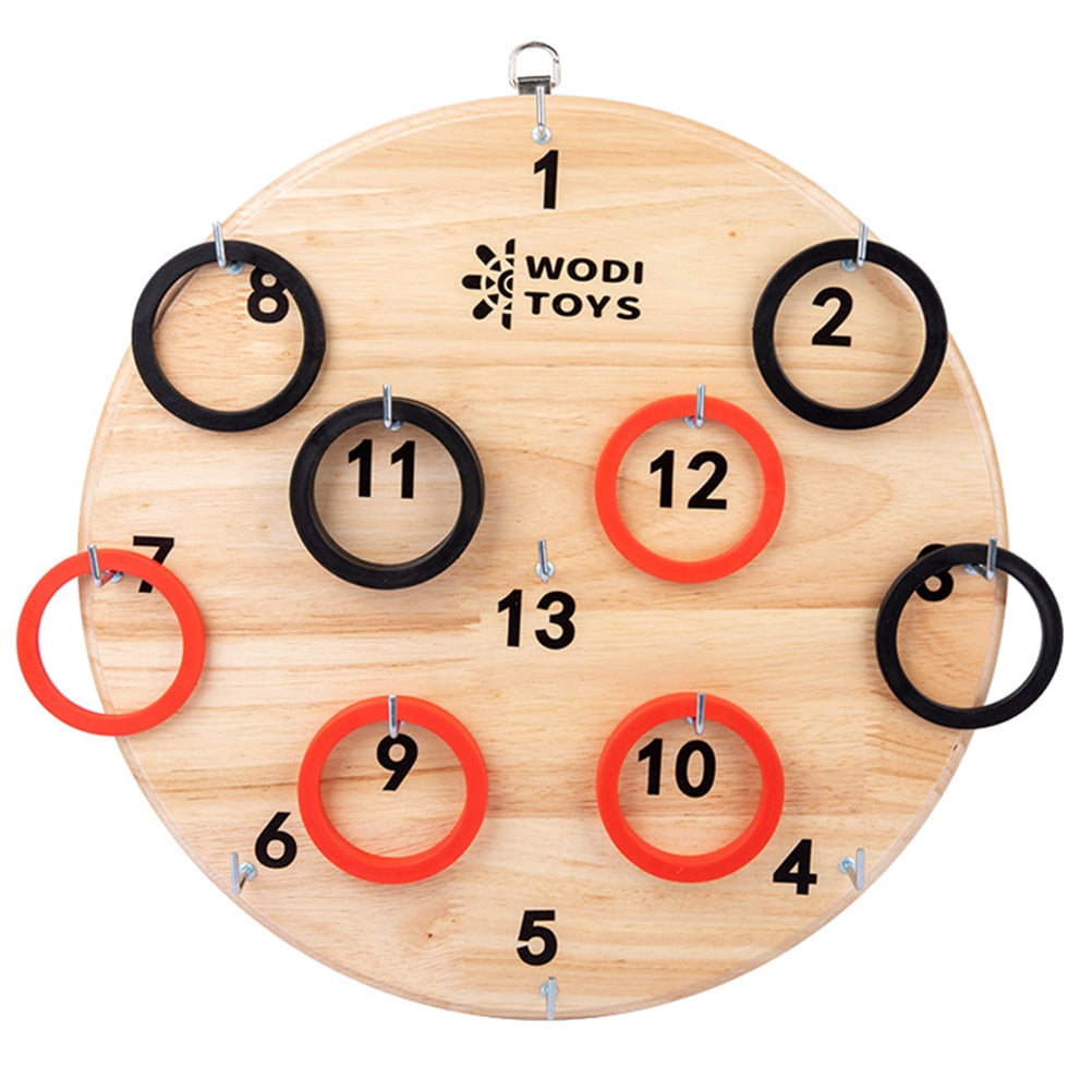 1 Set Tossing Game Toy Wall Game Wall Hanging Rings Toss Game Tossing ...