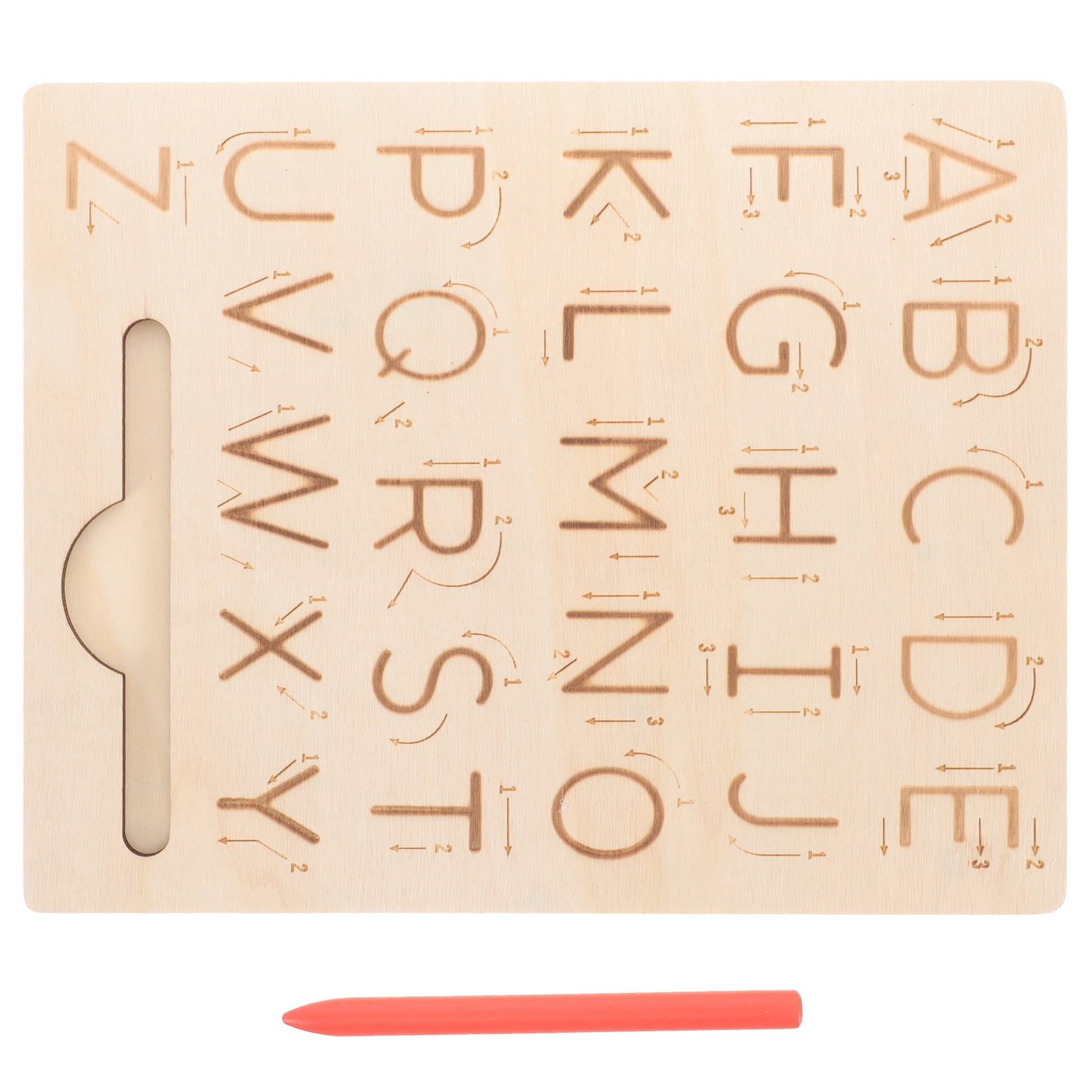 1 Set Tracing Board Practicing Board Wooden Tracing Tool for Kids ...