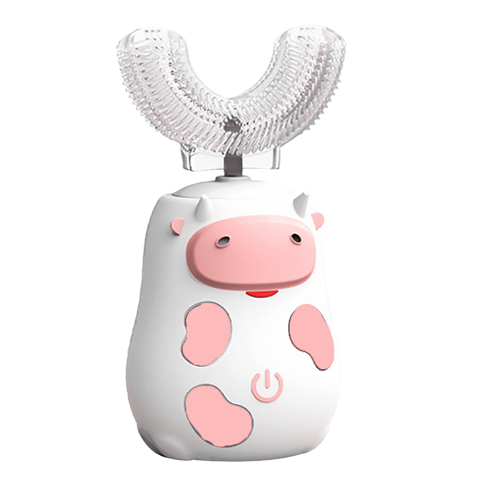1 Set U-Shape Toothbrush Cow Shape Baby Toothbrush Sonic Electric ...