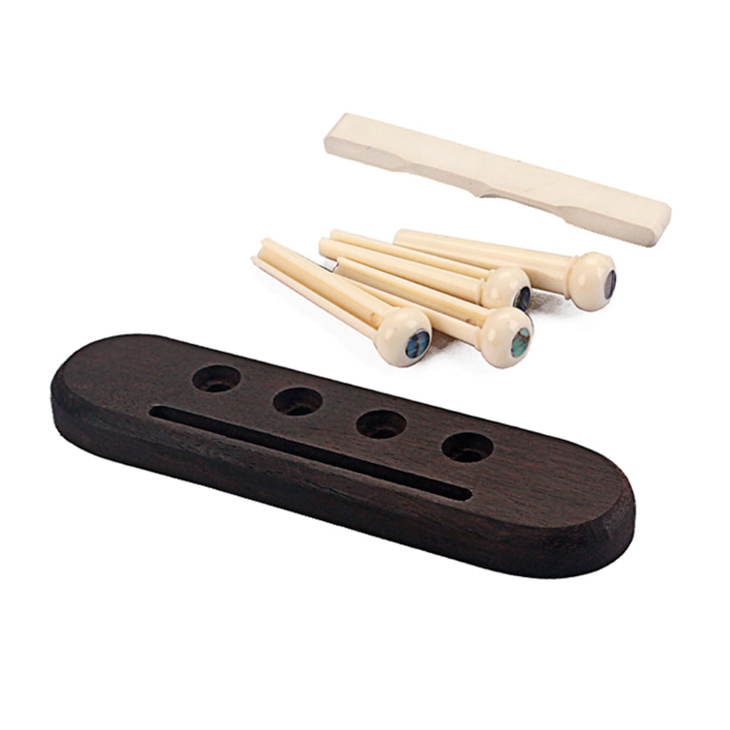 1 Set Ukulele Bridge Saddle Ukulele Fittings Ukulele Part Kits Nut ...