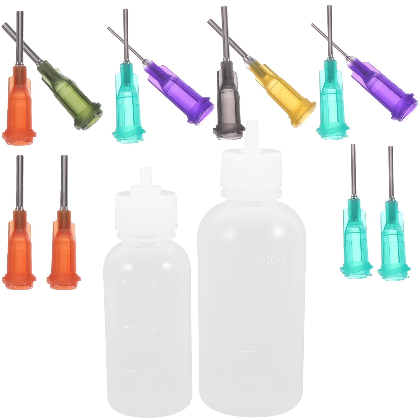 Plastic Pottery Tools Set for Animal Use with Squeeze Bottles Fine Tip ...