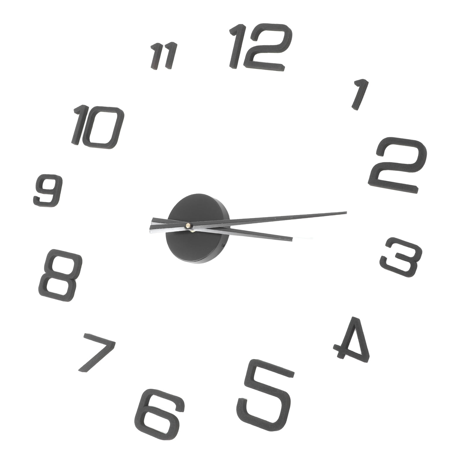 Homoyoyo Frameless Acrylic Wall Clock Accurate Timekeeping Home Decor 1 ...